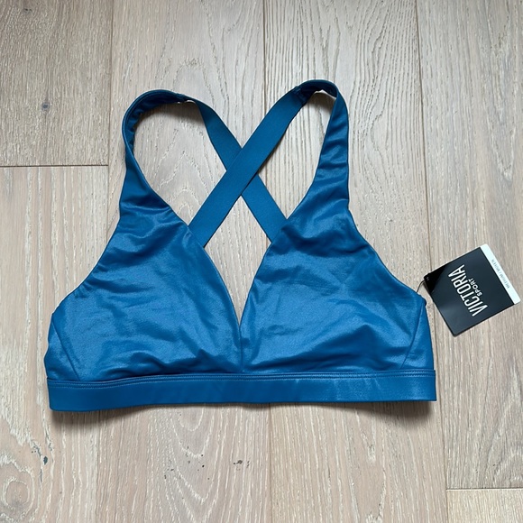 Victoria's Secret | Intimates & Sleepwear | Victoria Metallic Blue ...